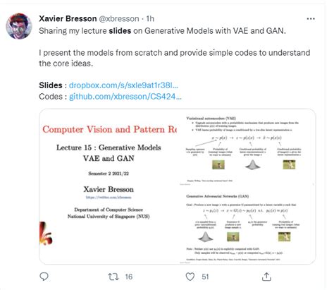 【nus Xavier教授】生成模型vae与gan，69页ppt 知乎