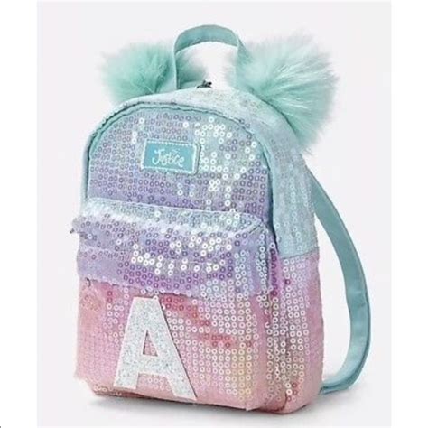 Justice Backpack Letter S Letter Cgw