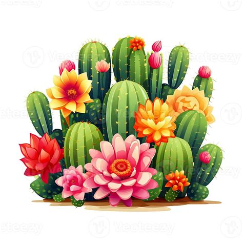 Cactus Flower Clipart