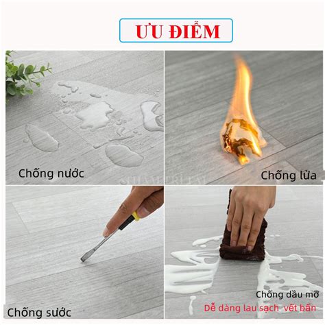 Mua Thảm Trải Lót Sàn Simili Vân Gỗ Tấm Simili Dán Sàn Giả Gỗ Nền Nhựa