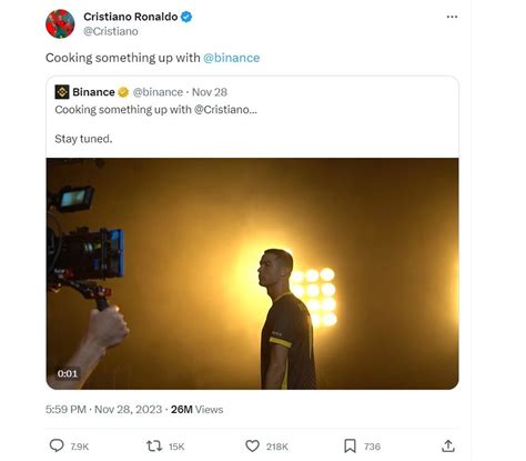 Cristiano Ronaldo Is Facing A 1 Billion Lawsuit For Promoting Binance