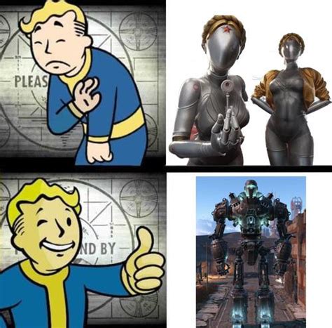 I Prefer The Real Politically Driven Sexy Robot R FalloutMemes