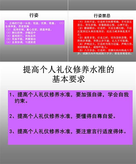 礼仪修养显个人魅力培训教材ppt课件卡卡办公