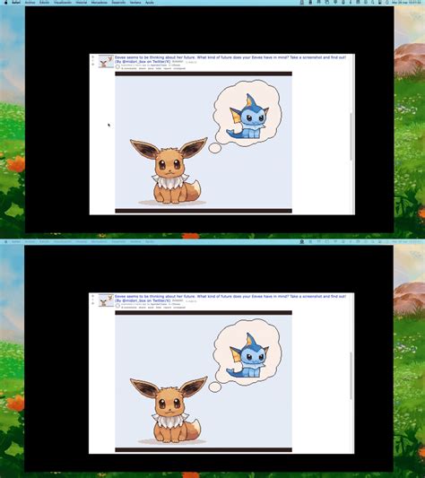 Eevee Seems To Be Thinking About Her Future What Kind Of Future Does