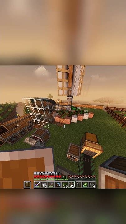 Бесконечная Ферма Пшеницы с Модом Create в Майнкрафт Youtube