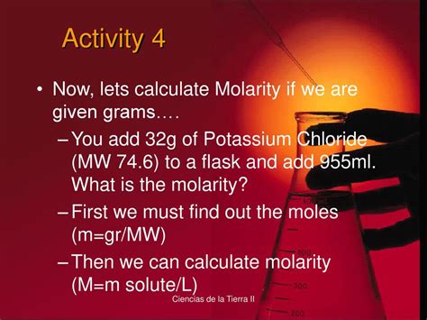 Molarity Measurement Of Concentration Of The Solutions Ppt Download