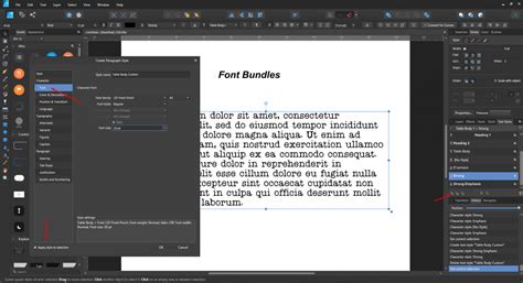 How To Use Affinity Designer Text Styles Design Bundles
