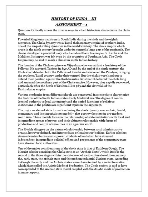 Early Medieval India Assignment Pdf