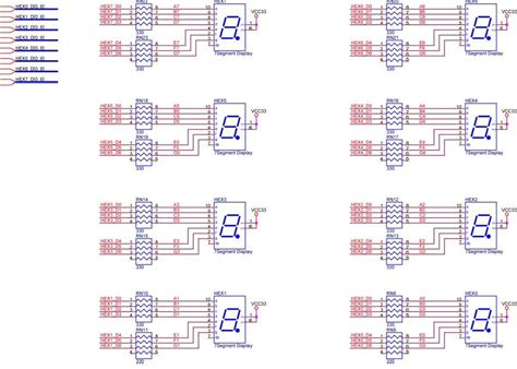 Circuit Diagram Using 7 Segment Display Wiring Diagram