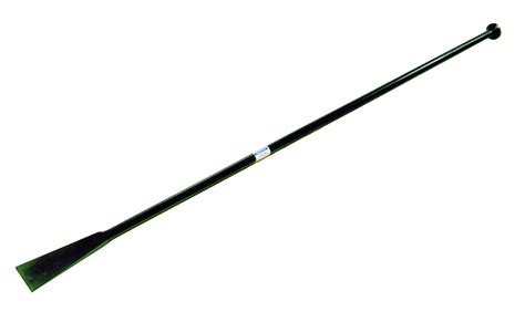 72″ 17lb Post Hole Digger Bar W Tamper And Chisel Heads