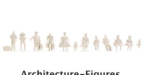 Architecture Scale Model Figures Scale