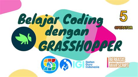 Belajar Coding Dengan Grasshopper Melalui Pc 5 Operator Youtube