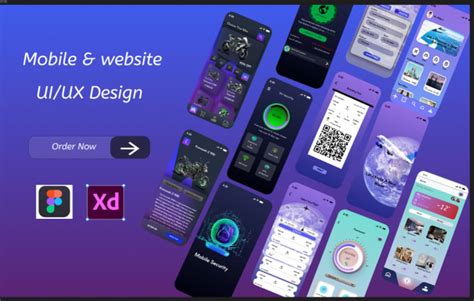 Create Ui Ux Design For Your Mobile App Or Website In Hour By Dhamotharan Fiverr
