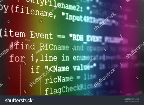 Abstract Computer Programming Code Script Programming Stock Photo Shutterstock
