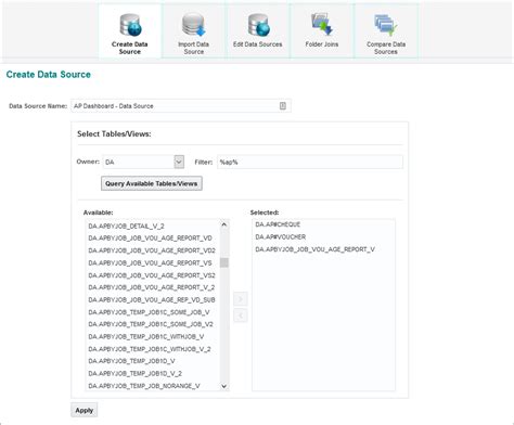 Bi Catalog Builder Create Data Source