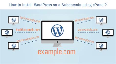How To Install Wordpress On A Subdomain Using Cpanel Web Hosting
