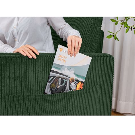 Mercer41 Retractable 3 Seater Sofa Easy To Assemble Suitable For Living Rooms Apartments And