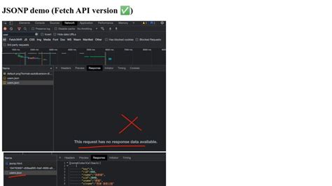 Jsonp Demo Fetch Api Version