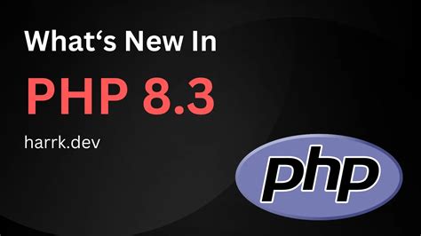 Whats New In Php83