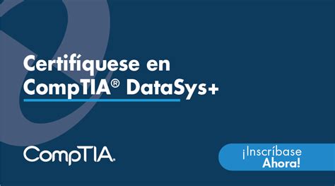 Comptia Datasys