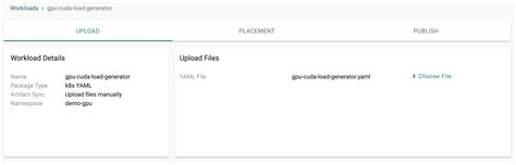 Kubernetes Manager Recipes Deploy Workload To Use GPU Rafay Product Documentation