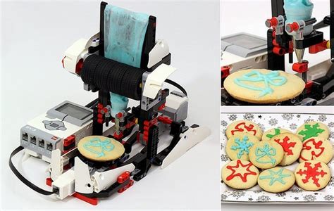 LEGO Mindstorms EV Robot Makes Icing Cookies Easier Than Ever Homecrux