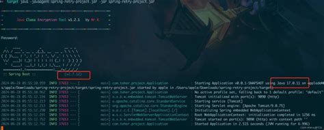 使用classfinal实现springboot项目jar包加密的操作指南 java 脚本之家