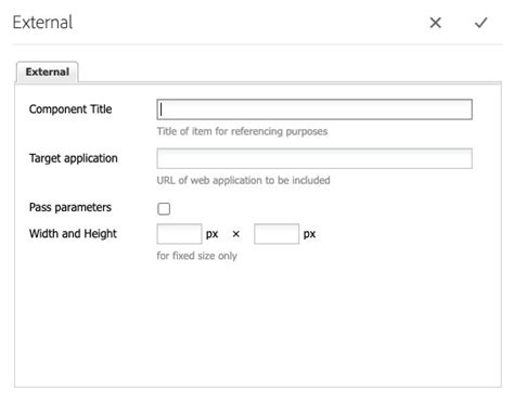 IFrame Component Ensemble CMS Documentation Virginia Tech
