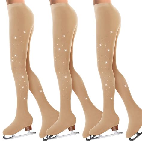 Figure Skates Women Simhoa Figure Skating Tights With Buckle Warm
