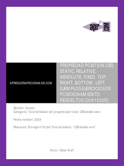 Cu01032d Propiedad Position Css Static Relative Absolute Fixed Ejemplos