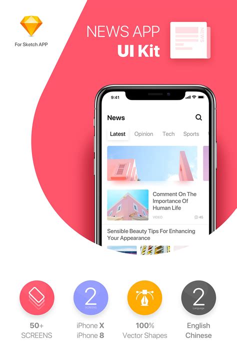 News App Ui Kit On Behance