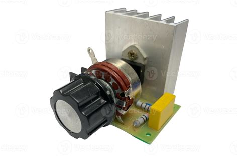 The Variable Resistor Potentiometer Isolated On White Background Stock Photo At Vecteezy