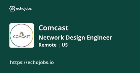 Comcast Is Hiring Network Design Engineer Usd 78k 184k Remote Rremoteworks
