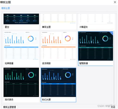 制作一个简单的大数据看板 Finereport 帆软 看板制作 Csdn博客