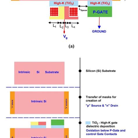 A Cross Sectional Schematic Representation Of A Ne Dl Ttfet Biosensor