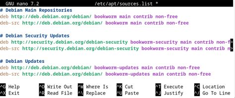 How To Configure Sourceslist On Debian 12 Its Linux Foss