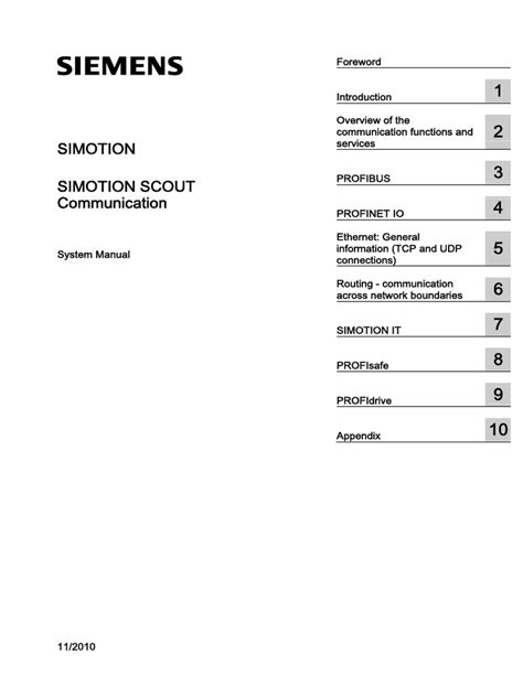 Simotion Scout Communication Manual Pdf Computing Computer Engineering