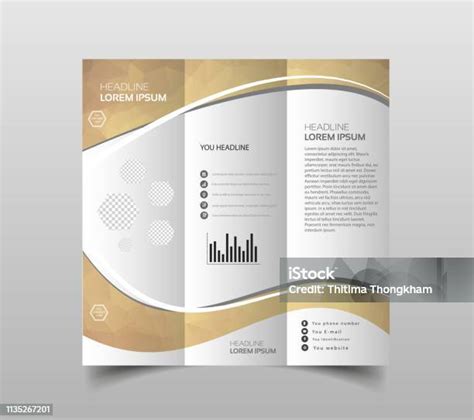 트라이 폴드 브로셔 정사각형 디자인 서식 파일 Polgonal 디자인 분자 구조 추상적인 다각형 배경에 과학적인 패턴 현대 삼각형 벡터 텍스처 책자에 대한 스톡 벡터 아트