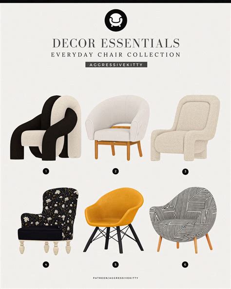 Sims 4 Modern Chair Collection • Ts4 • Sims 4 Downloads • Ts4cc • Sims