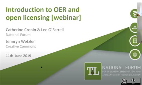 An Introduction To Open Educational Resources Oer And Open Licensing National Resource Hub