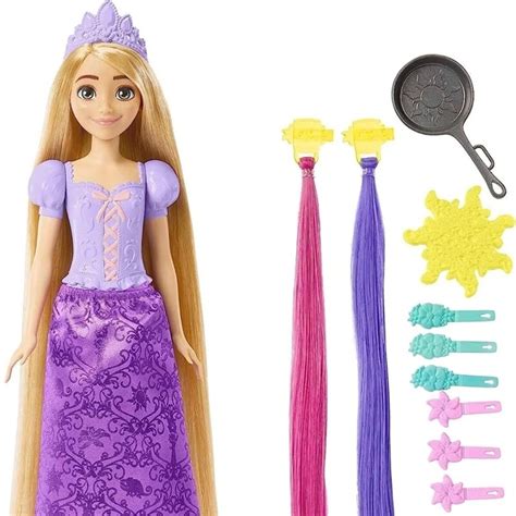 خرید و قیمت عروسک باربی راپونزل Rapunzelبا اکسسوری های جذاب برند متل