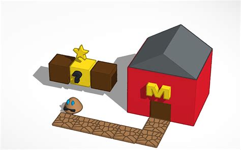 3d Design Mario Tinkercad
