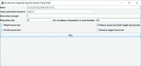 provided inputs in the bda based t way testing tool download