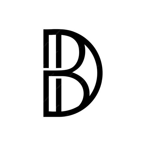 Premium Vector Creative Db Logo Design