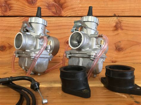 Honda Cb500 Cb550 Sohc Vm34 Dual Carb Mikuni Complete Kit Carburetor Cafe Chopper Bobber