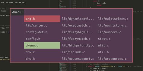 Github Bakkebydmenu Just Another Fork Of Dmenu