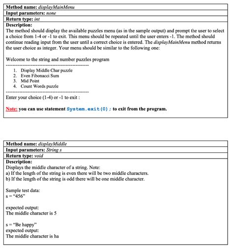 Solved Loop Statements Assignment This Assignment Wants