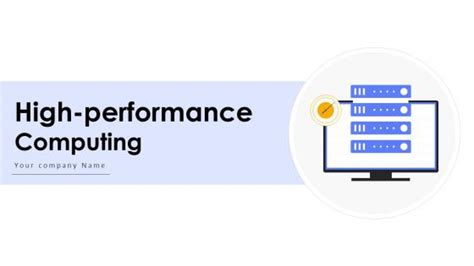 High Computing PowerPoint Presentation And Slides SlideTeam