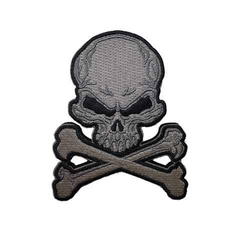 Skull N Crossbones Car Patch Lethal Threat