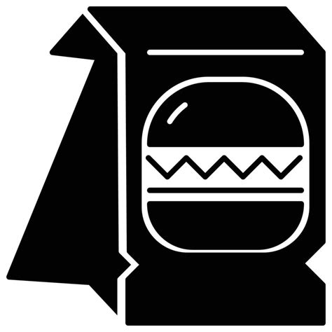 Icono De Envoltura De Hamburguesas Tema Del Servicio De Alimentos 11704648 Vector En Vecteezy